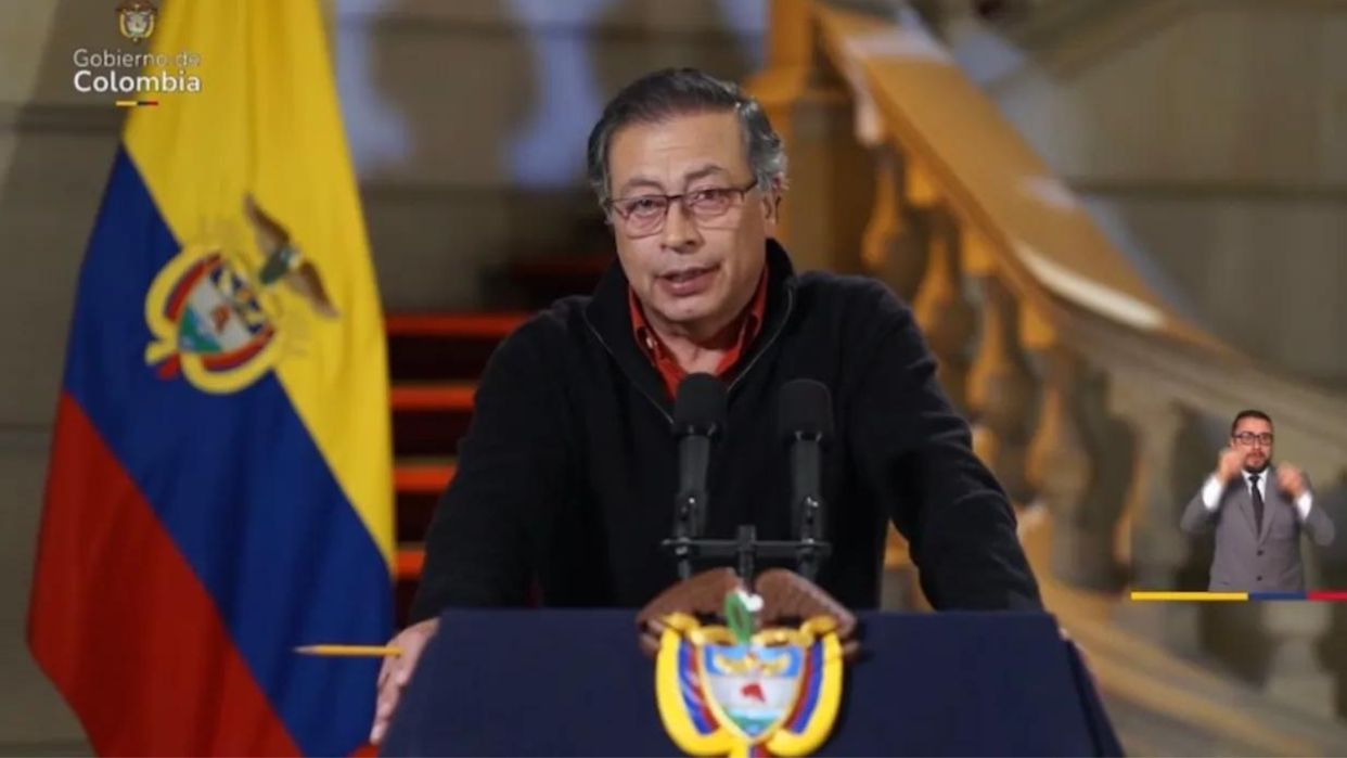 "Es un paro empresarial": Presidente de Colombia arremete contra el gremio de camioneros - El ...